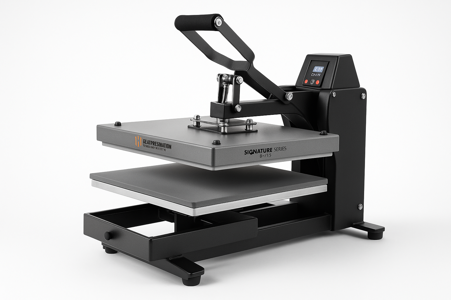 Heat Press Nation Signature Series 15" x 15" Slide Out Drawer – Square DTF